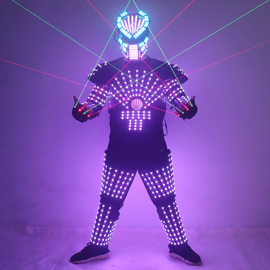 Men's LED Clothing,LED Vests,LED Jackets,Luminous Suits,Fiber Optic ...