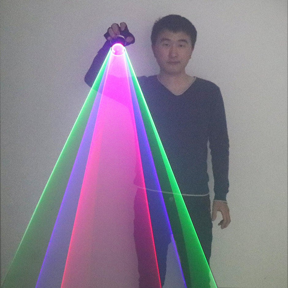 Laser gloves LED gloves Laser beam gloves Magician luminous gloves ...